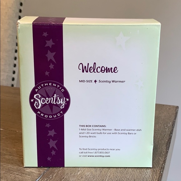 Scentsy | Accents | Nib Scentsy Welcome Midsize Warmer | Poshmark